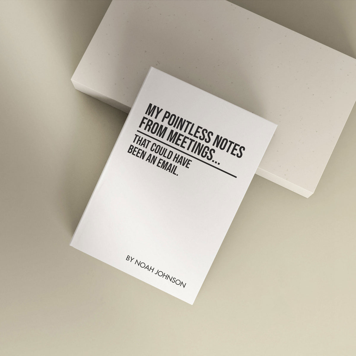 Funny Personalised "Pointless Notes From Meetings..." Notebook – The ...